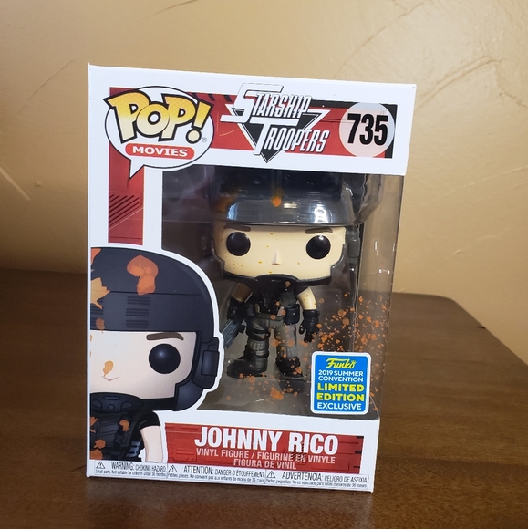 Other | Nib Johnny Rico Pop Movies Starship Troopers 735 Limited ...